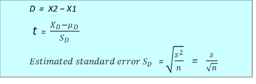 t-test : Two Related Samples > Matistics
